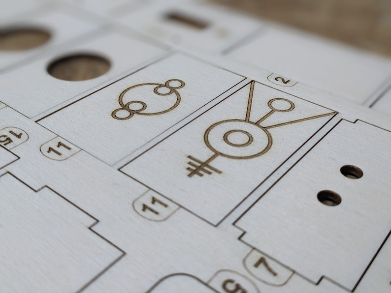 Puzzle Box - Hidden Draw - Magnetic Lock - Design Files - Etsy
