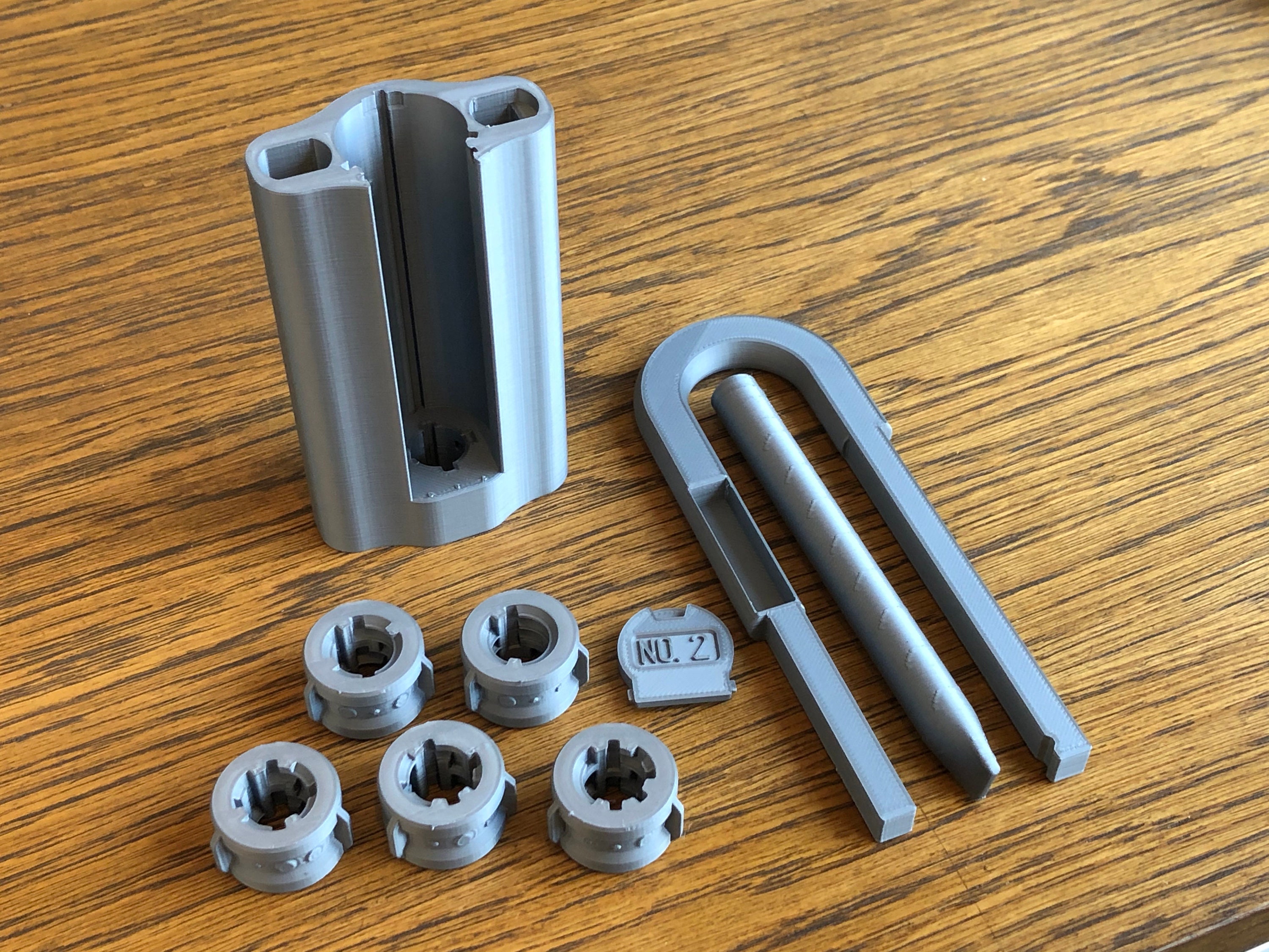 Padlock Puzzle No.2 // Lock & Key 3D Printing Digital STL File - Etsy ...