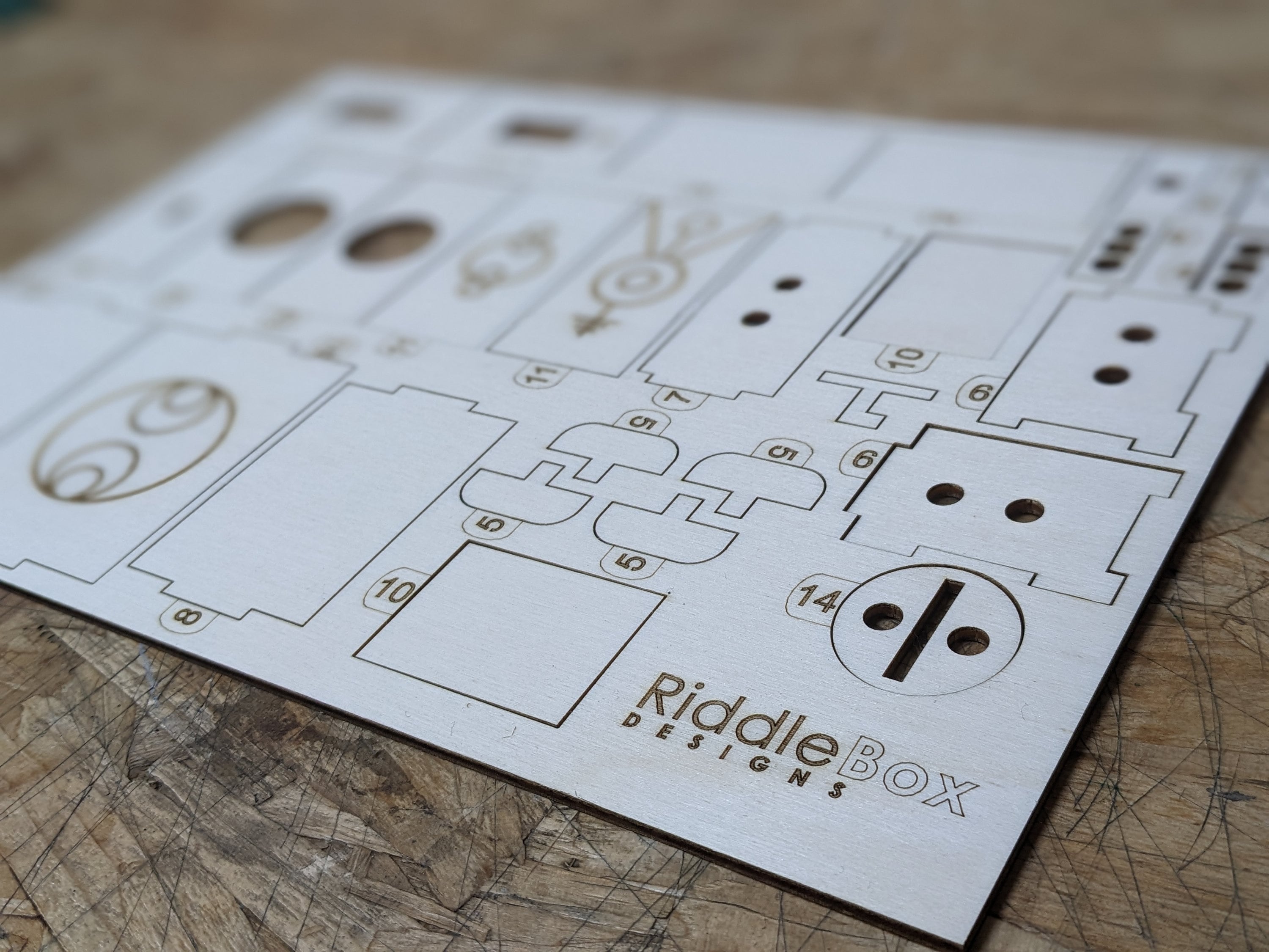 Puzzle Box - Hidden Draw - Magnetic Lock - Design Files - Etsy