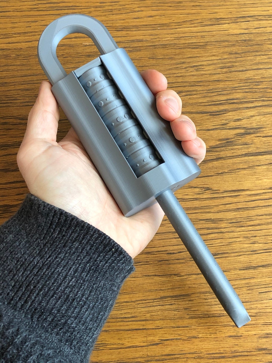 Padlock Puzzle No.2 // Lock & Key 3D Printing Digital STL File - Etsy