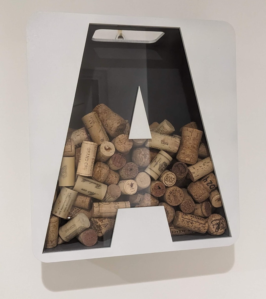 Cork Box - Display Case - Digital Download Personalised Cork Collector ...