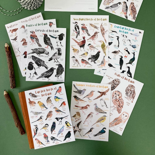 British Birds - Etsy UK