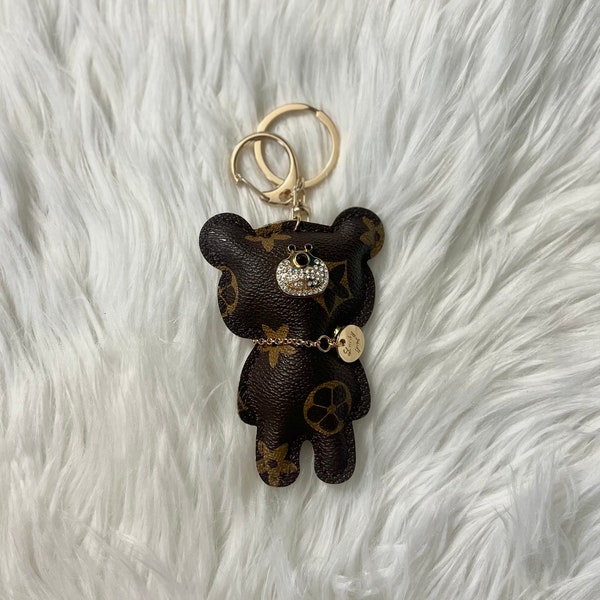 Teddy Bear Keychain - Etsy