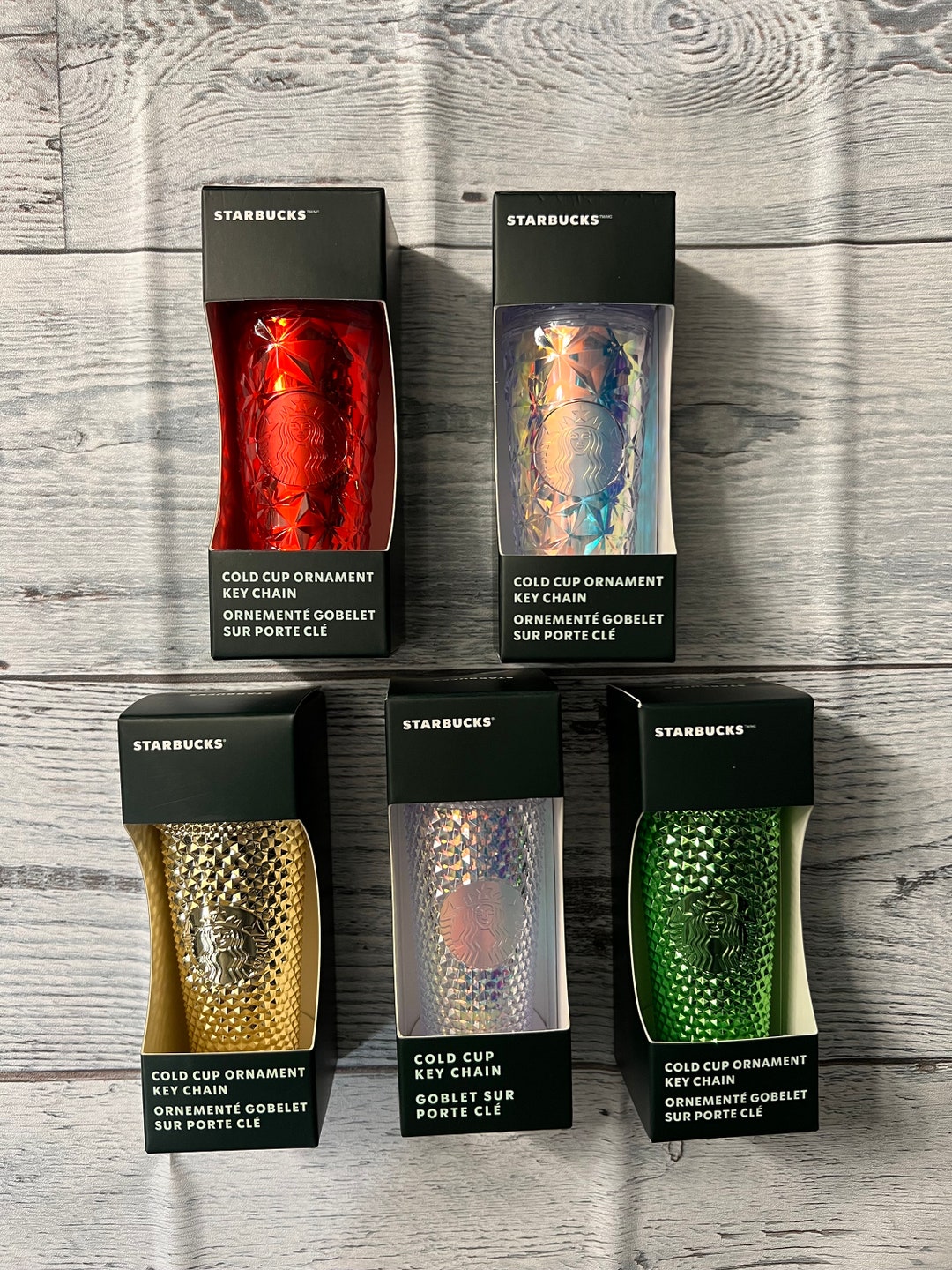 Starbucks Cold Cup Keychains/ornaments - Etsy