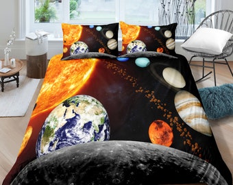 Space Theme Bedding Girls - Etsy