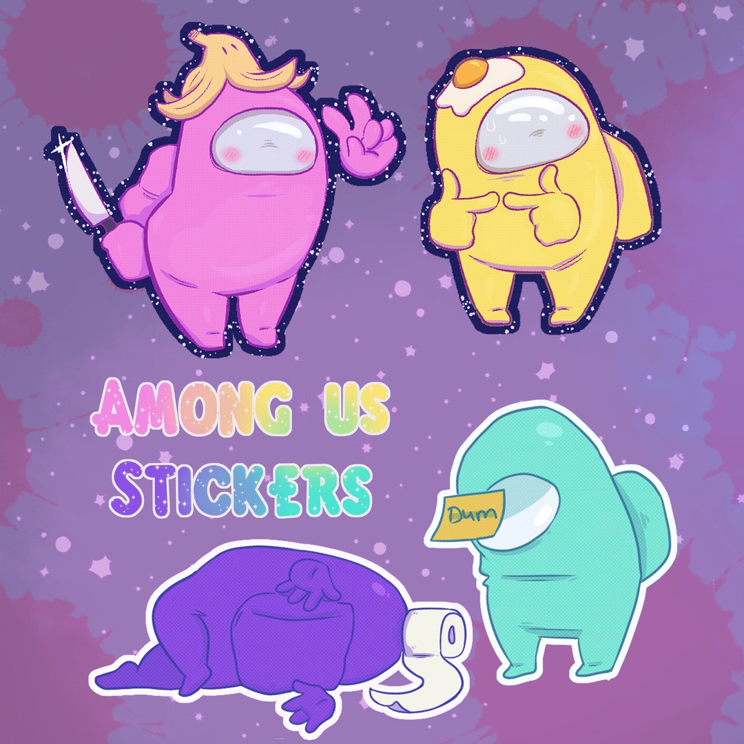 Among Us Stickers - Etsy