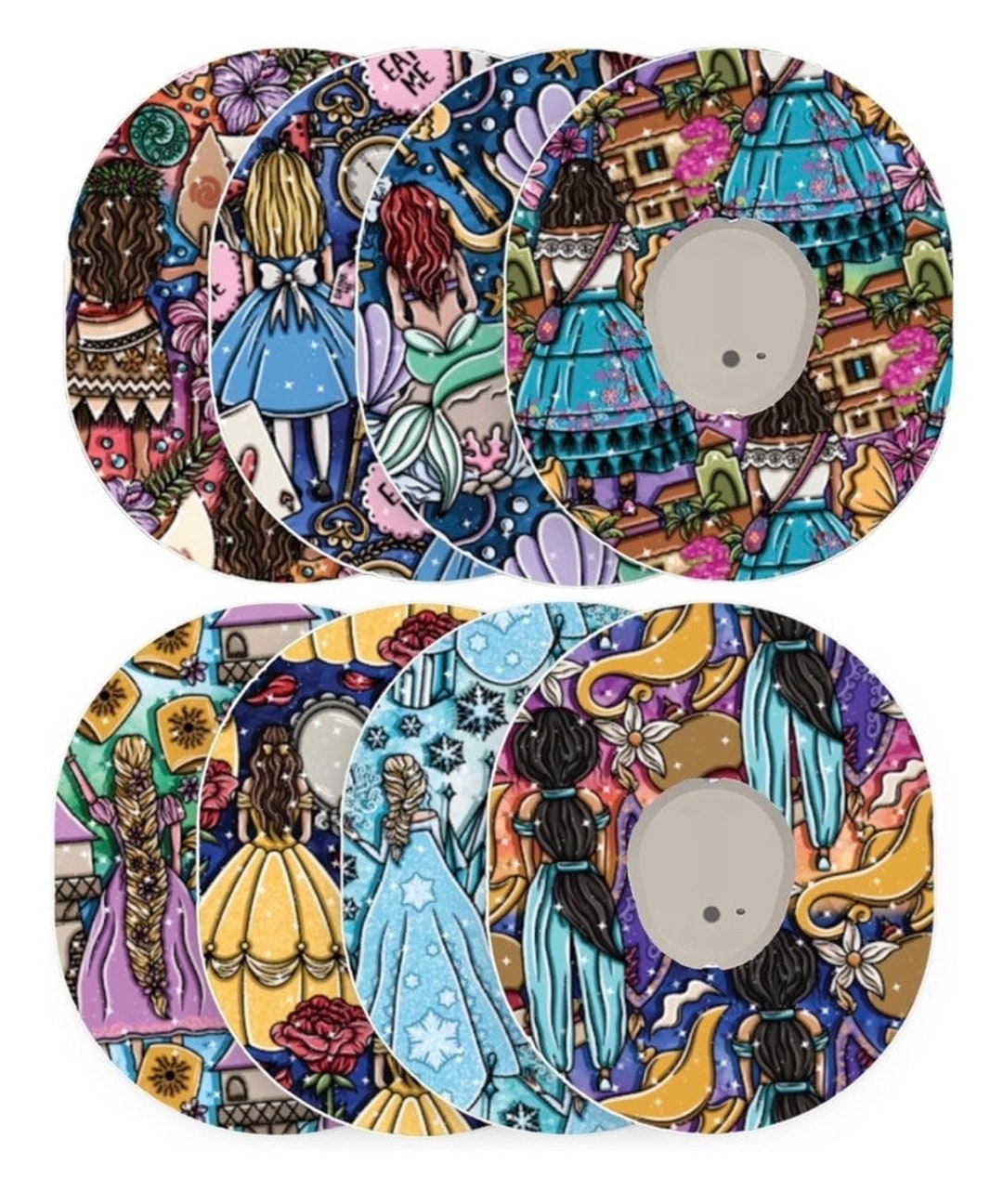 Dexcom G7 Patch Dexcom Adhesive Tape No Lift Princess Dexcom Overpatch ...