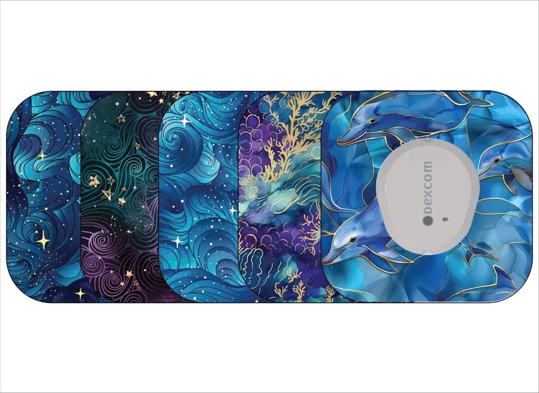 Glucomart Mini Adhesive Patches for Dexcom G7 & Infusion Sets ...
