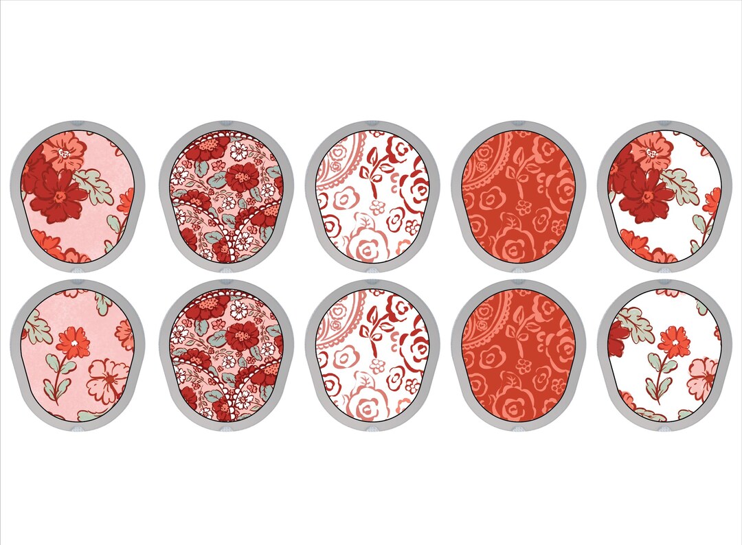 Dexcom G7 Transmitter Stickers (10 Count), Compatible With Stelo, Fun ...