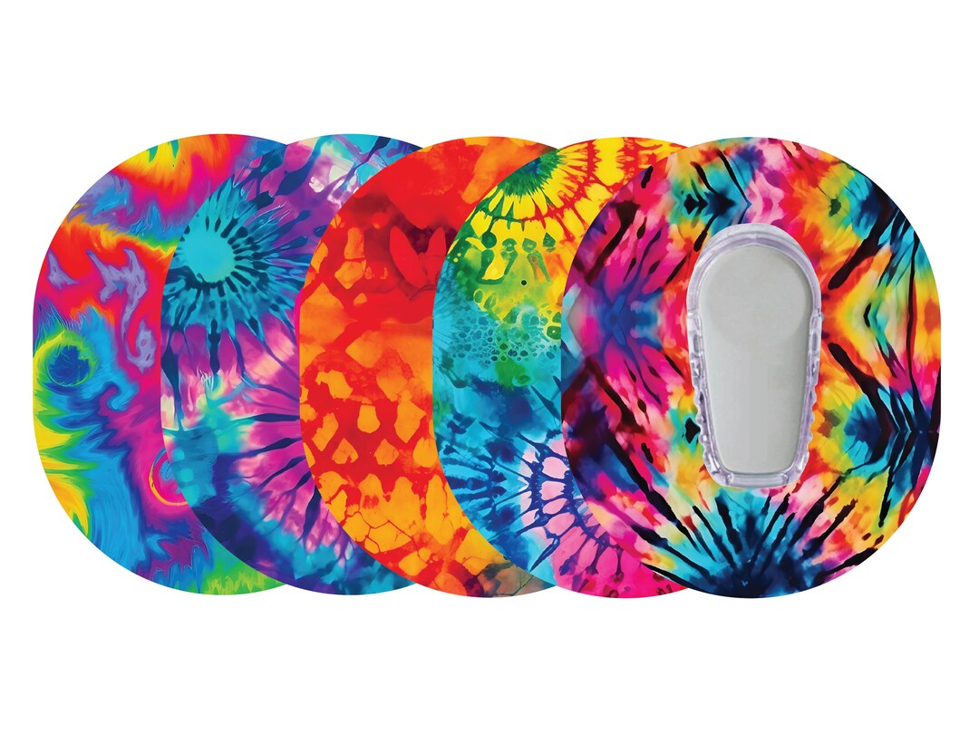 Premium Dexcom G6 Patch Dexcom Adhesive Patch 5-count No-lift Tie Dye ...