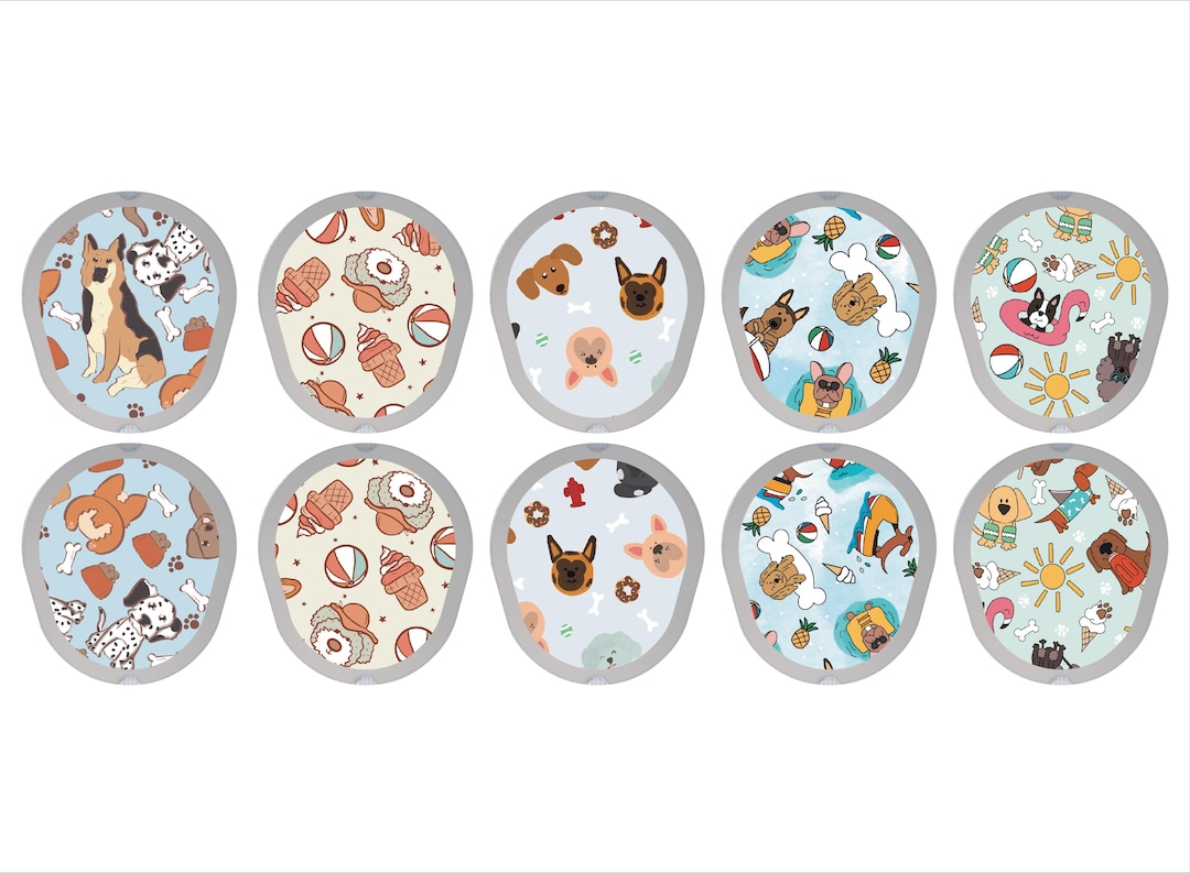 Dexcom G7 Transmitter Stickers, Dogs CGM Stickers to Personalize Your ...