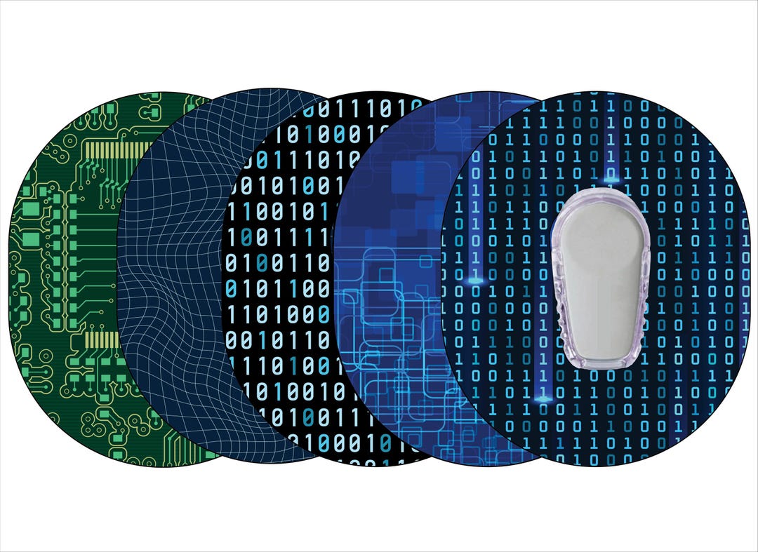 Glucomart Adhesive Patches for Dexcom G6, Waterproof CGM Patches ...