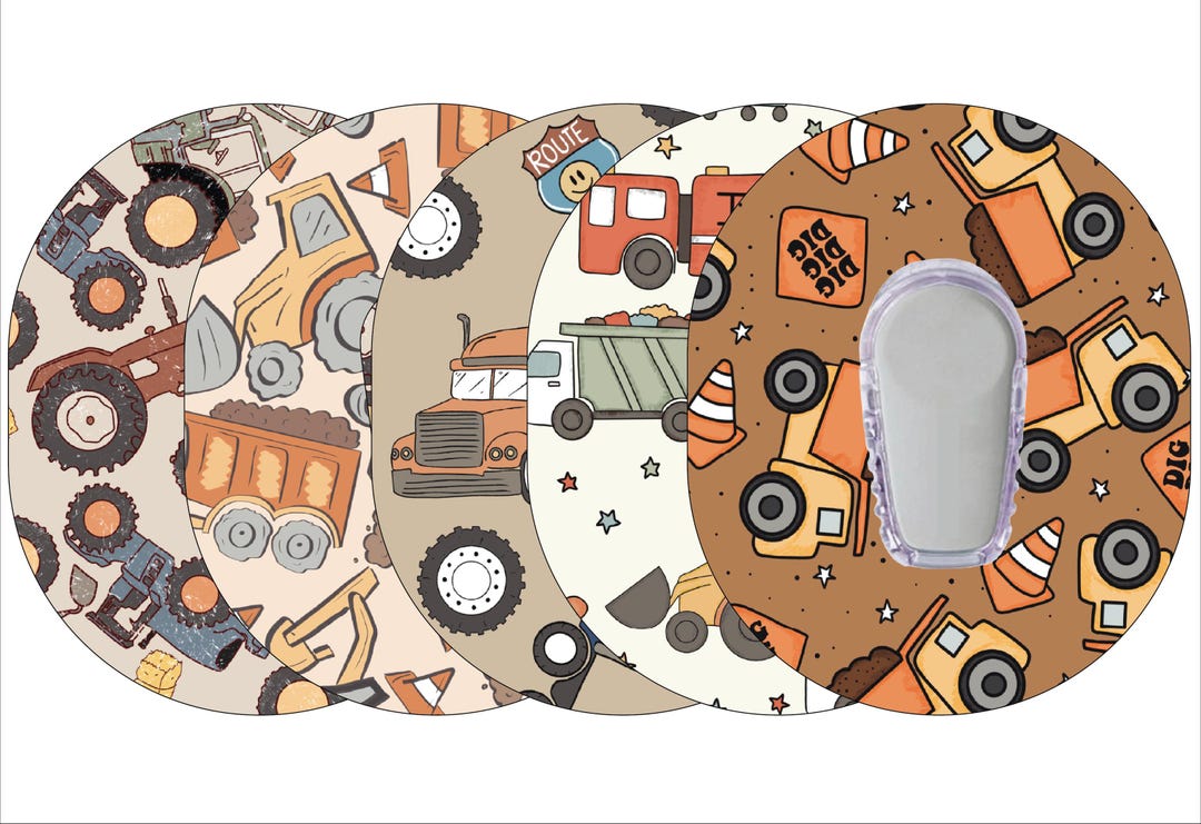 Glucomart Adhesive Patches for Dexcom G6, Waterproof CGM Patches ...