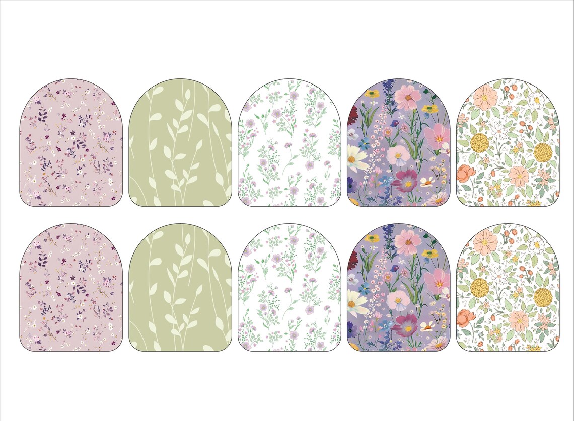 Omnipod Fabric Stickers for Surface of Pod L 10 Pack Camping Omnipod ...