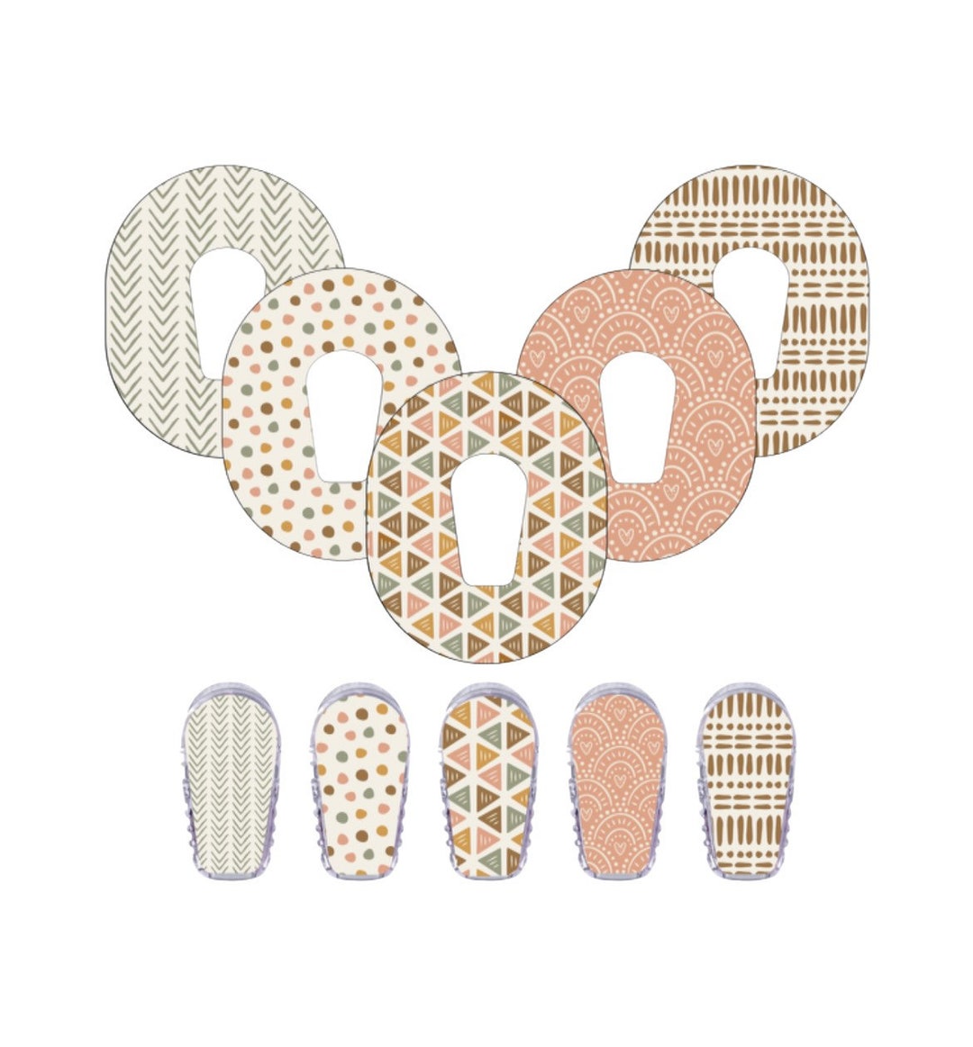 Premium Dexcom G6 Patch Plus Dexcom Transmitter Stickers No Lift Boho ...