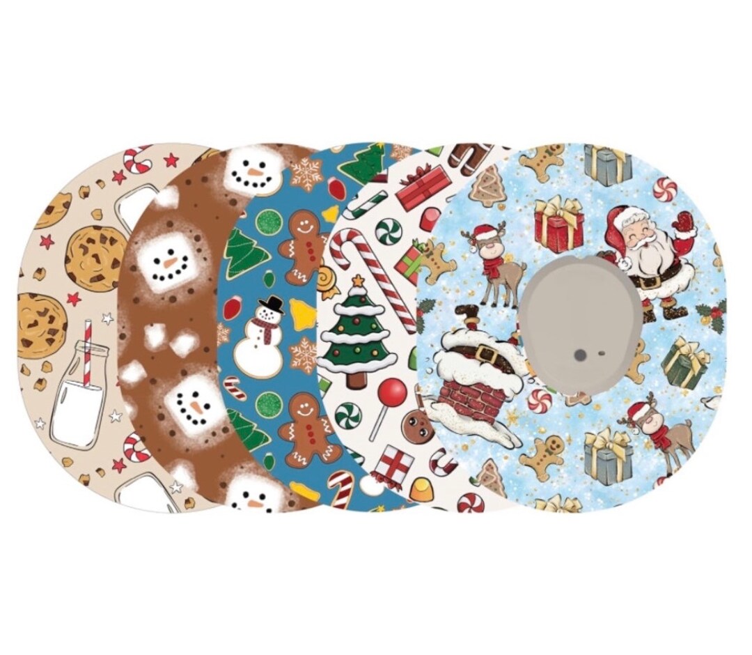 Dexcom G7 Patch Dexcom Adhesive Tape No-lift Christmas Dexcom Overpatch ...