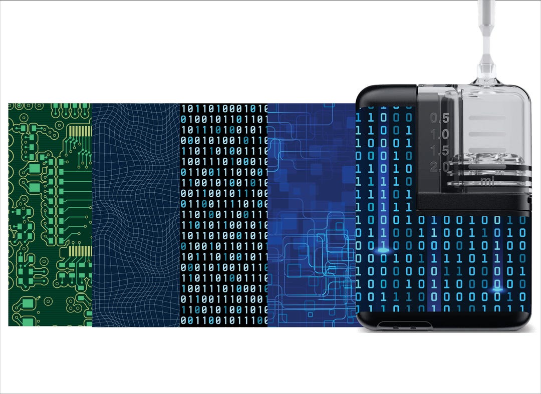 Glucomart Stickers for Mobi | Mobi Decals | Customize Mobi Insulin Pump ...