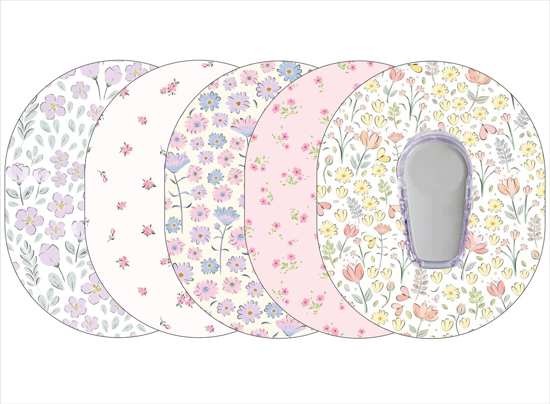 Glucomart Adhesive Patches for Dexcom G6, Waterproof CGM Patches ...