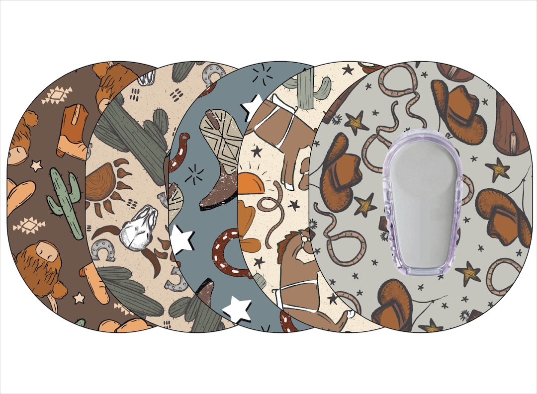 Glucomart Adhesive Patches for Dexcom G6, Waterproof CGM Patches ...