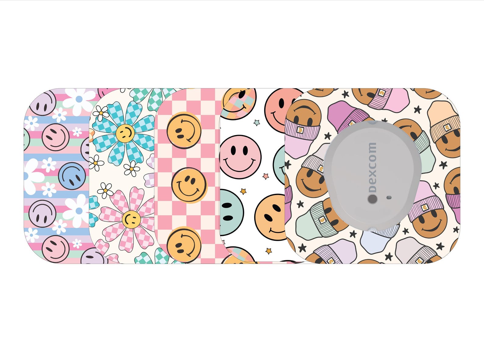 Glucomart Mini Adhesive Patches for Dexcom G7 & Infusion Sets ...