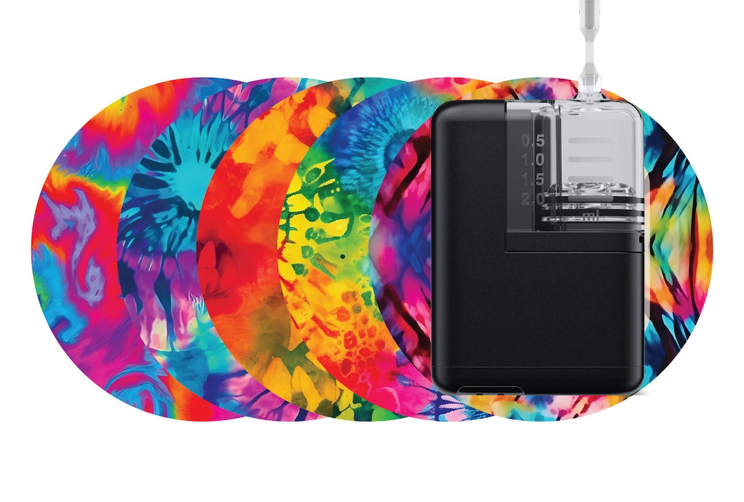 Glucomart Grip Sleeve for Mobi - Tie Dye - Stick & Go - Durable ...