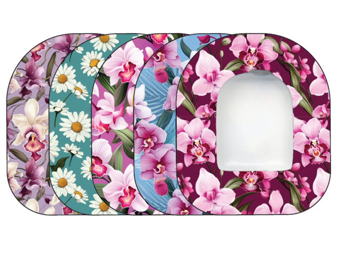 Glucomart Adhesive Patches for Omnipod (5 Count) – Maximum Strength ...