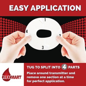 Premium Dexcom G6 Patch Plus Dexcom Transmitter Stickers No Lift ...