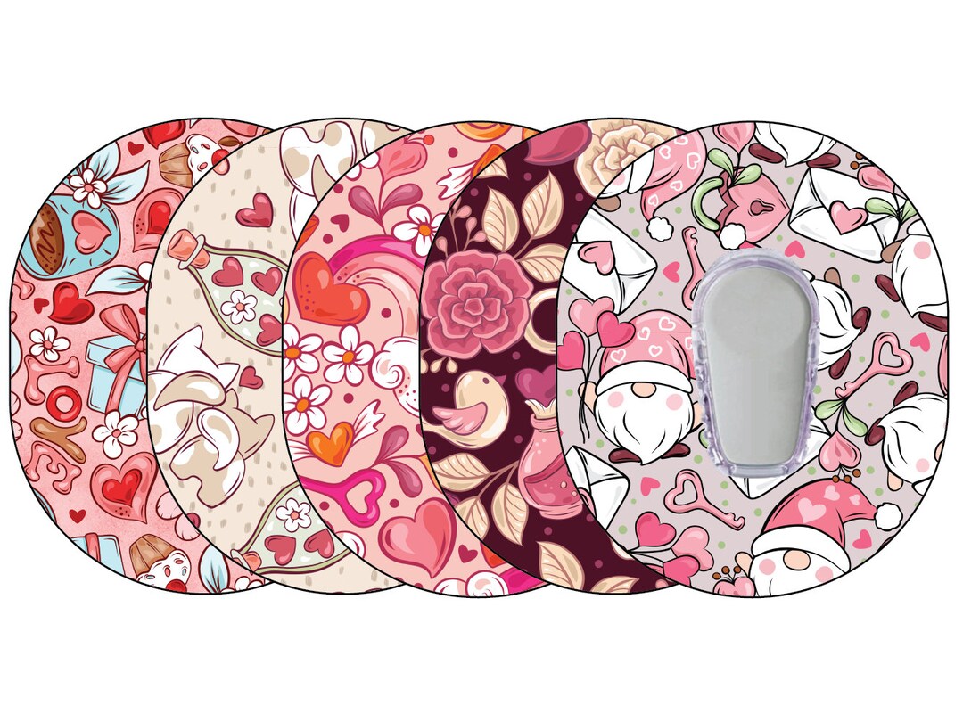 Dexcom G6 Patch Dexcom Adhesive Patch 5-CT No-lift Valentine Dexcom ...