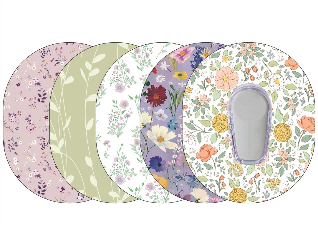 Glucomart Adhesive Patches for Dexcom G6, Waterproof CGM Patches ...