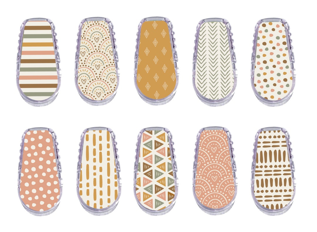 Boho Dexcom G6 Transmitter Stickers, Diabetes Decal (10 Pack) - Etsy