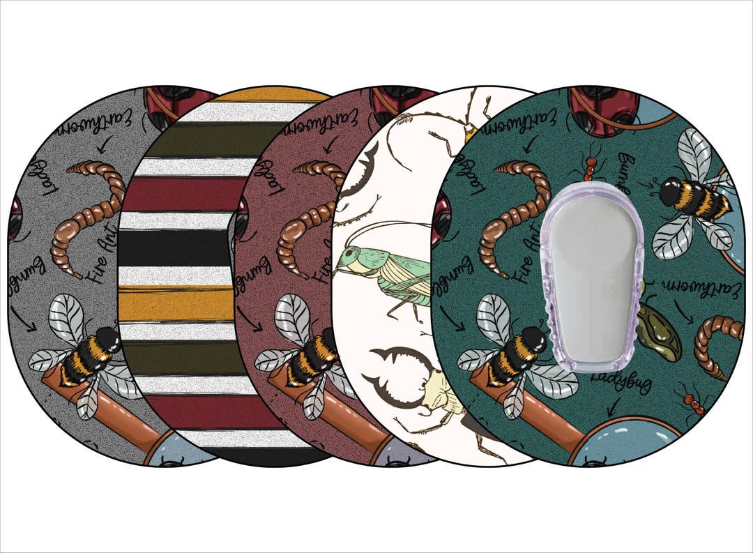 Glucomart Adhesive Patches for Dexcom G6, Waterproof CGM Patches ...