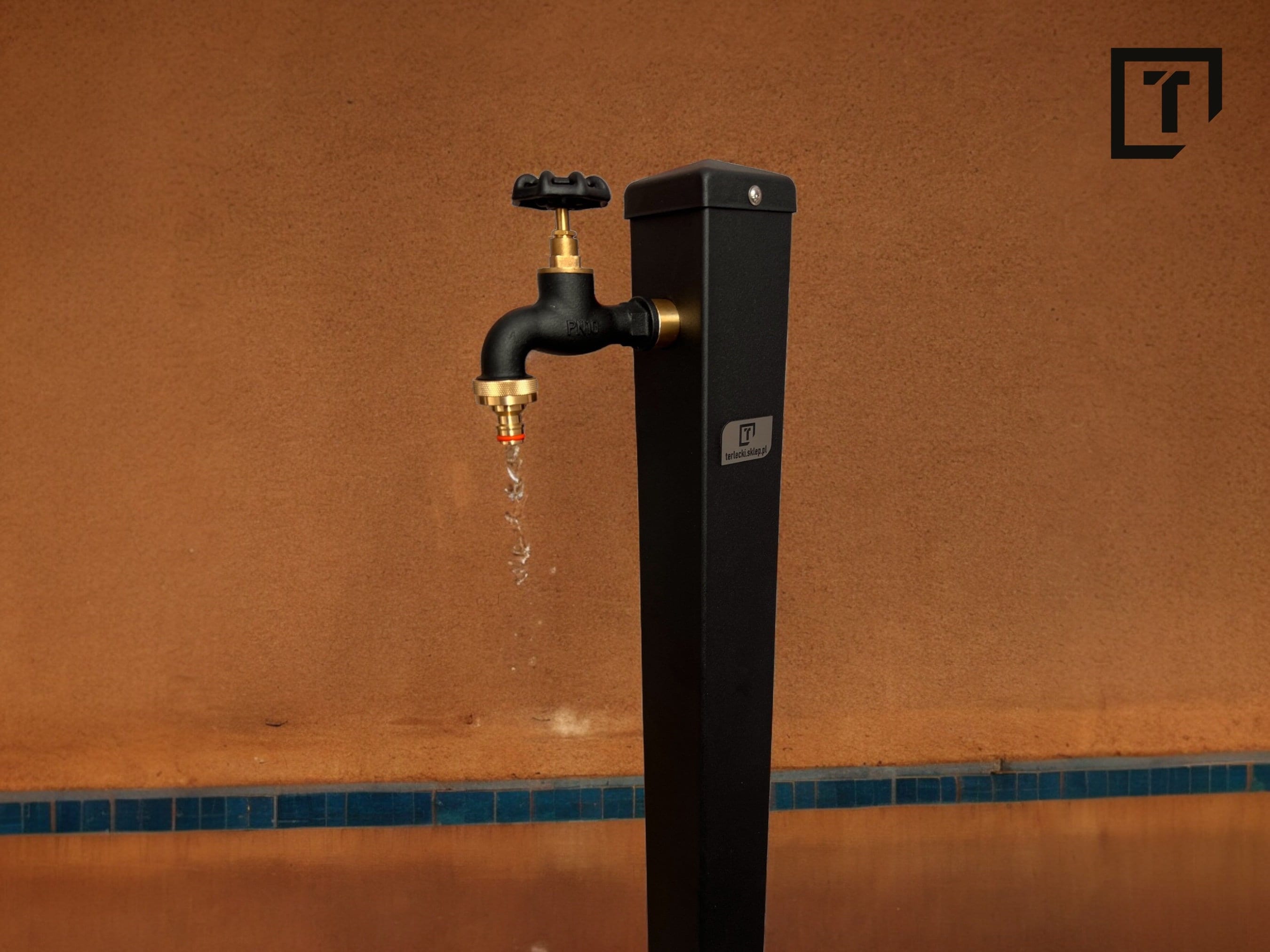 Freestanding Garden Water Tap: Modern Courtyard Faucet (80x80mm) - Etsy ...