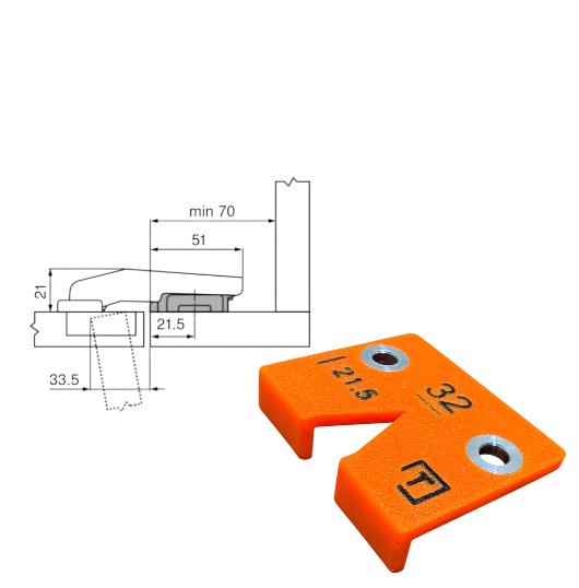 Parallel Hinge Template for Blum / Precision Hole Drilling - Etsy