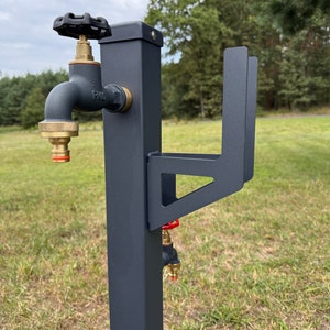 Stainless Steel Double Garden Tap: Personalized Color, Quick Connector ...