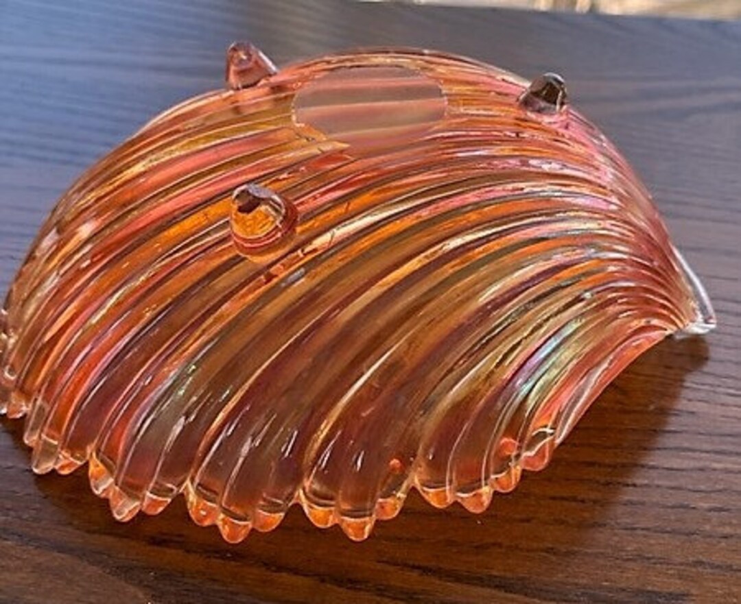 Westmoreland Vintage Marigold Shell Dish - Etsy