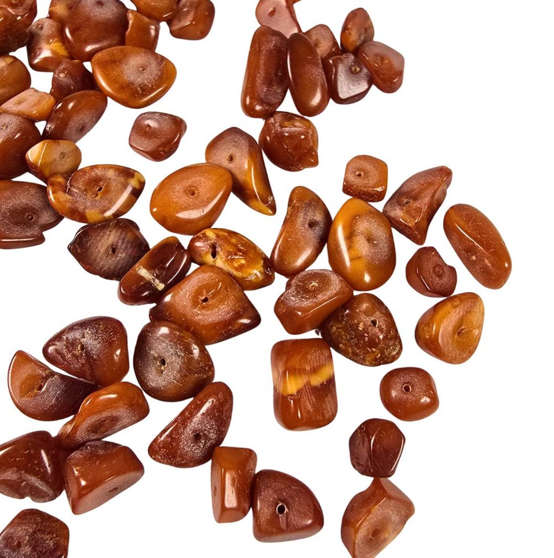 Natural Baltic Amber Nuggets Polished - Tumbled Honey Cognac Loose ...