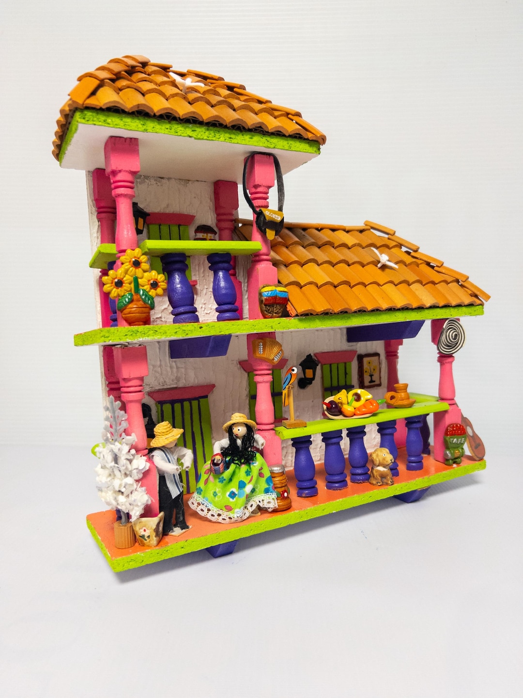 Encantopersonalized Colombian Balcones Típicos, Casita Hispanic Wall ...