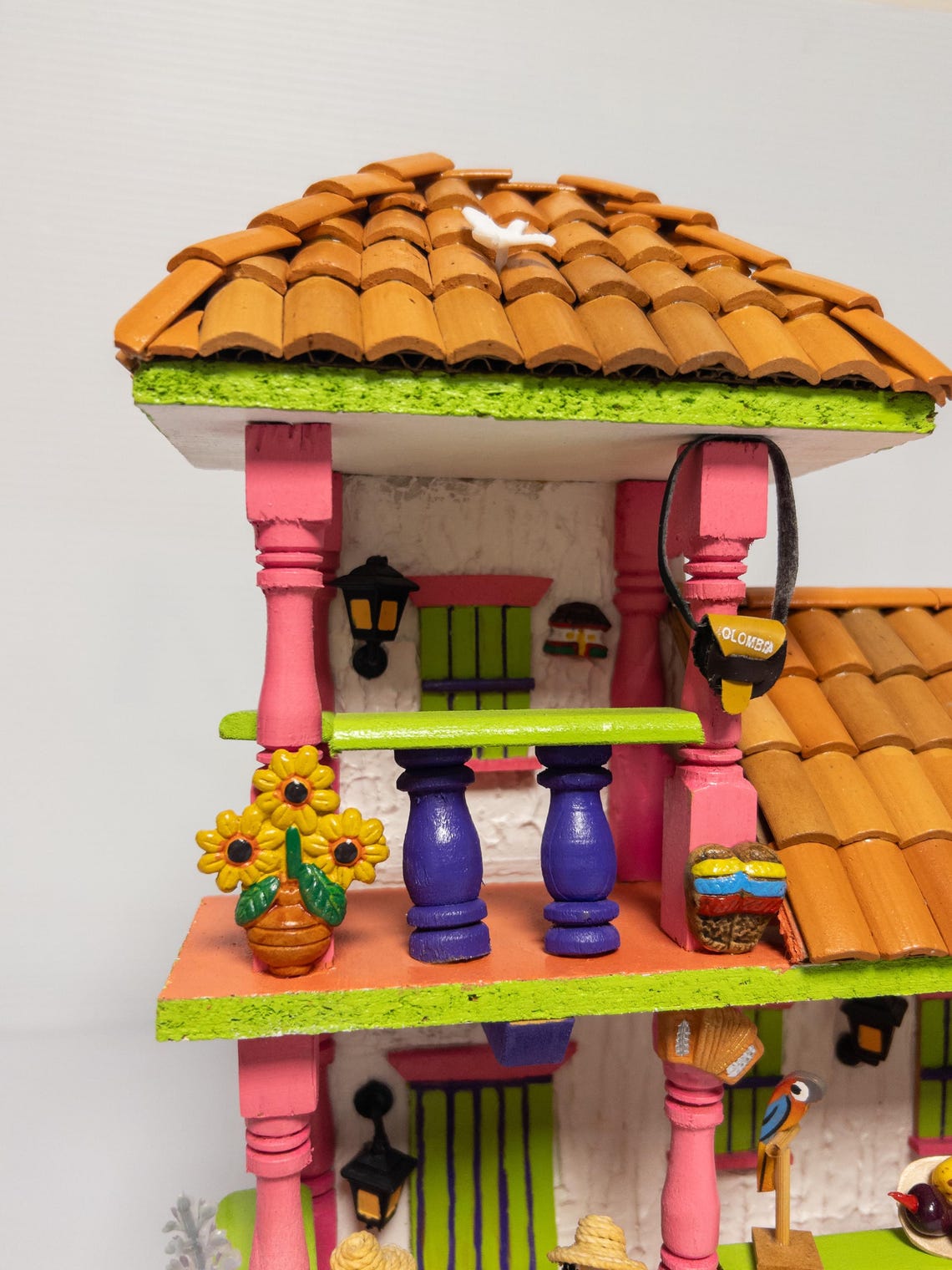 ENCANTO House(personalized) Colombian Balcones,encanto Casita,last Name ...