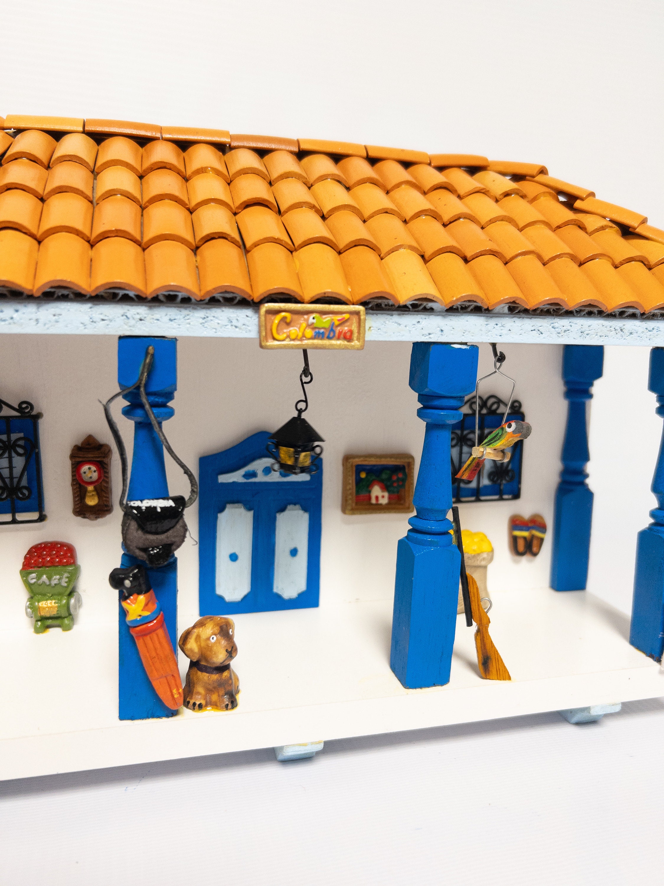 CLASSIC Colombian Balcones, Casita Hispanic Wall Decor, Latin Ceramic ...