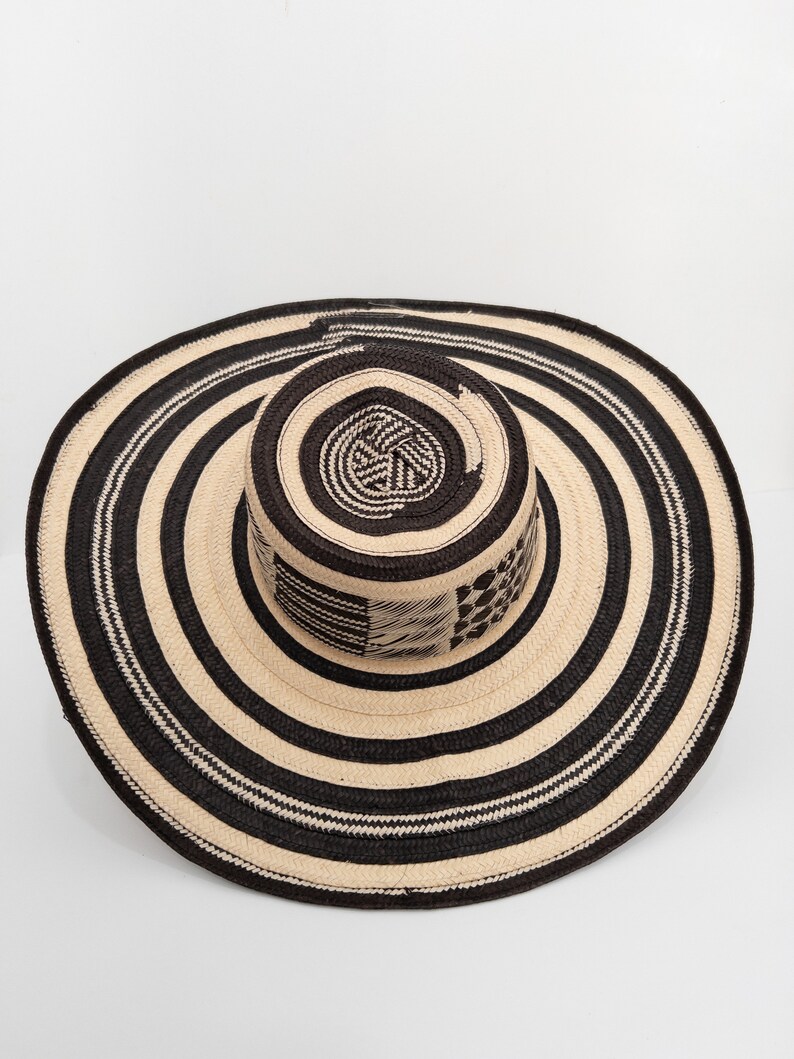 Handmade Sombrero Vueltiao Hat, Colombian Woven Straw Sun Hat - Etsy