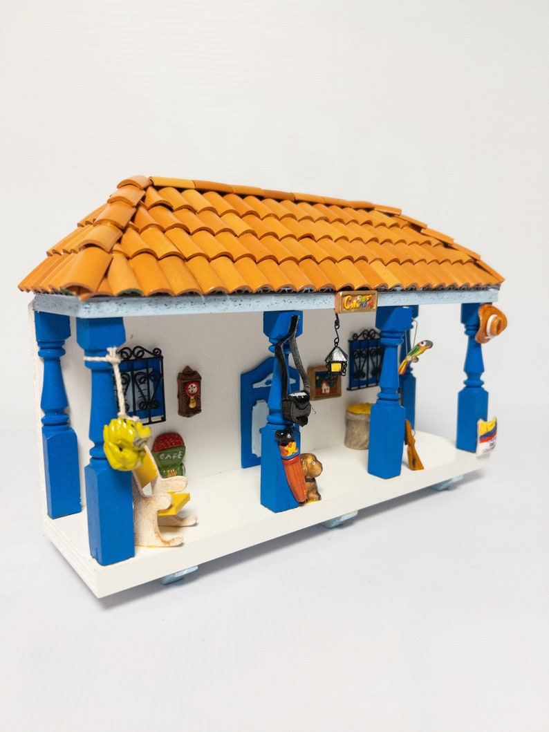 CLASSIC Colombian Balcones, Casita Hispanic Wall Decor, Latin Ceramic ...