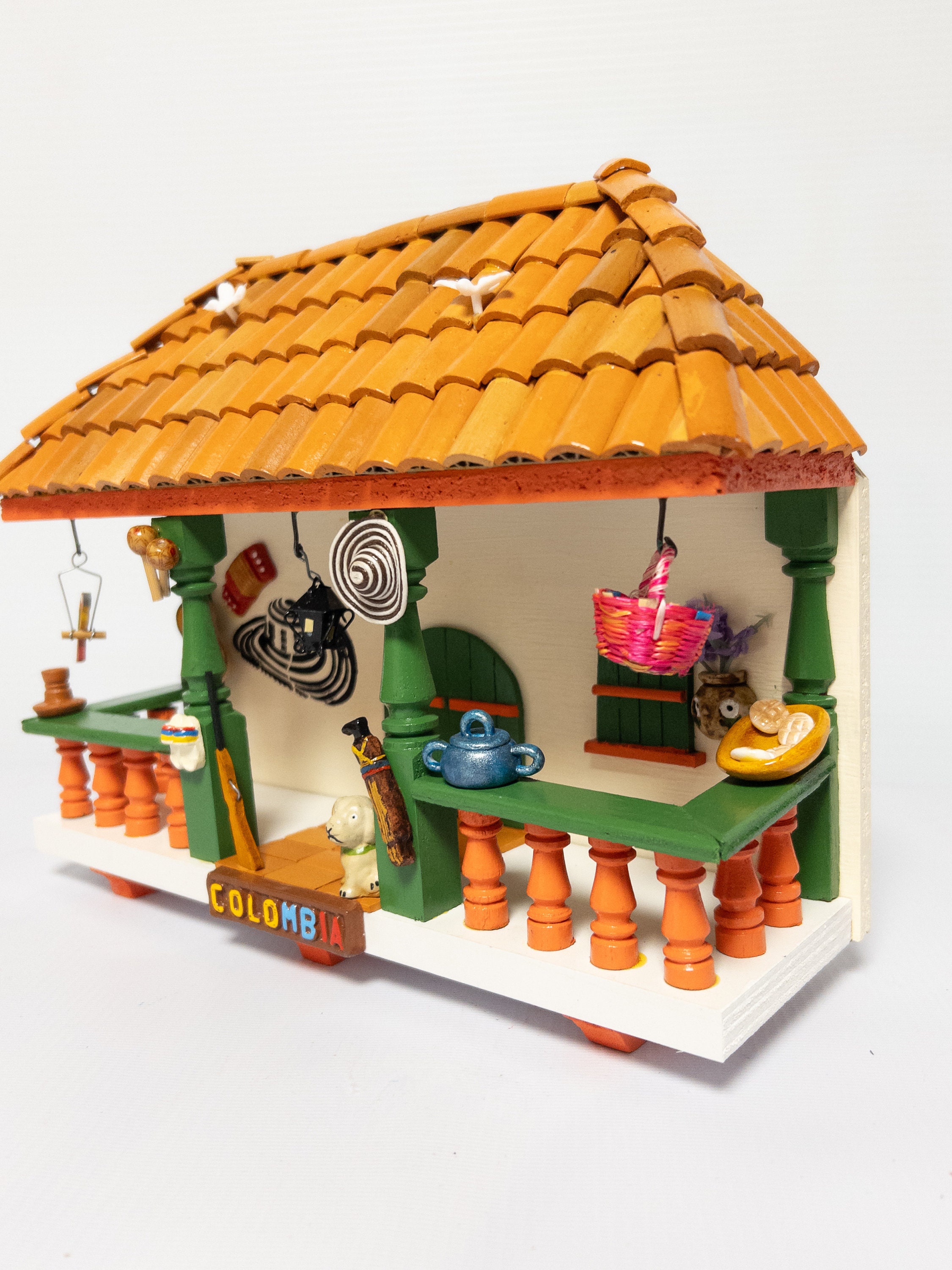 CLASSIC Colombian Balcones Tipicos, Casita Hispanic Wall Decor, Latin ...