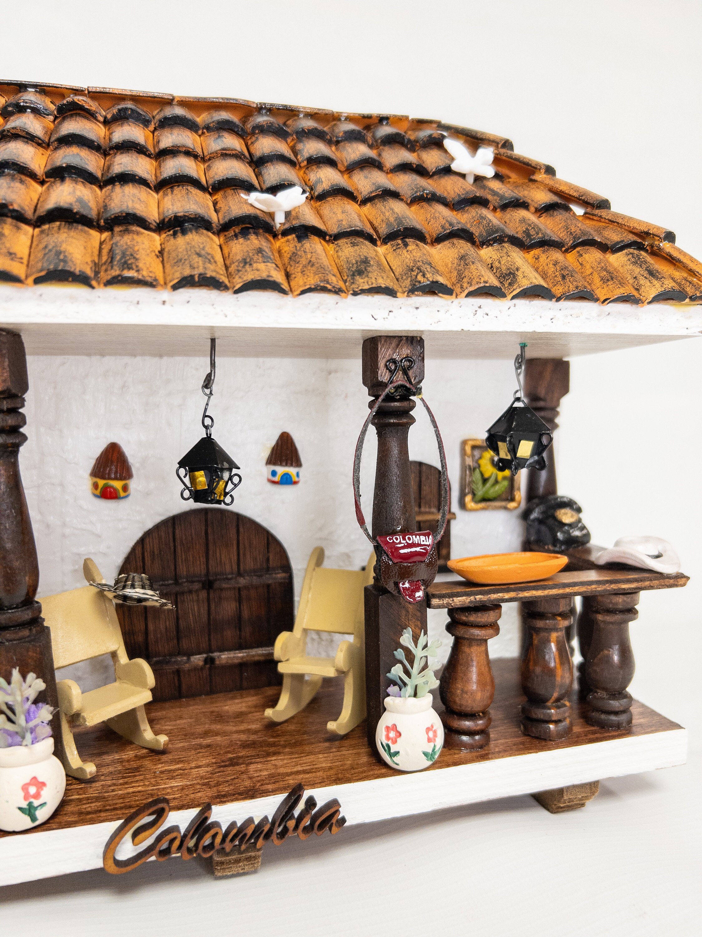 CLASSIC (personalized) Colombian Balcones,casita Hispanic Wall Decor ...