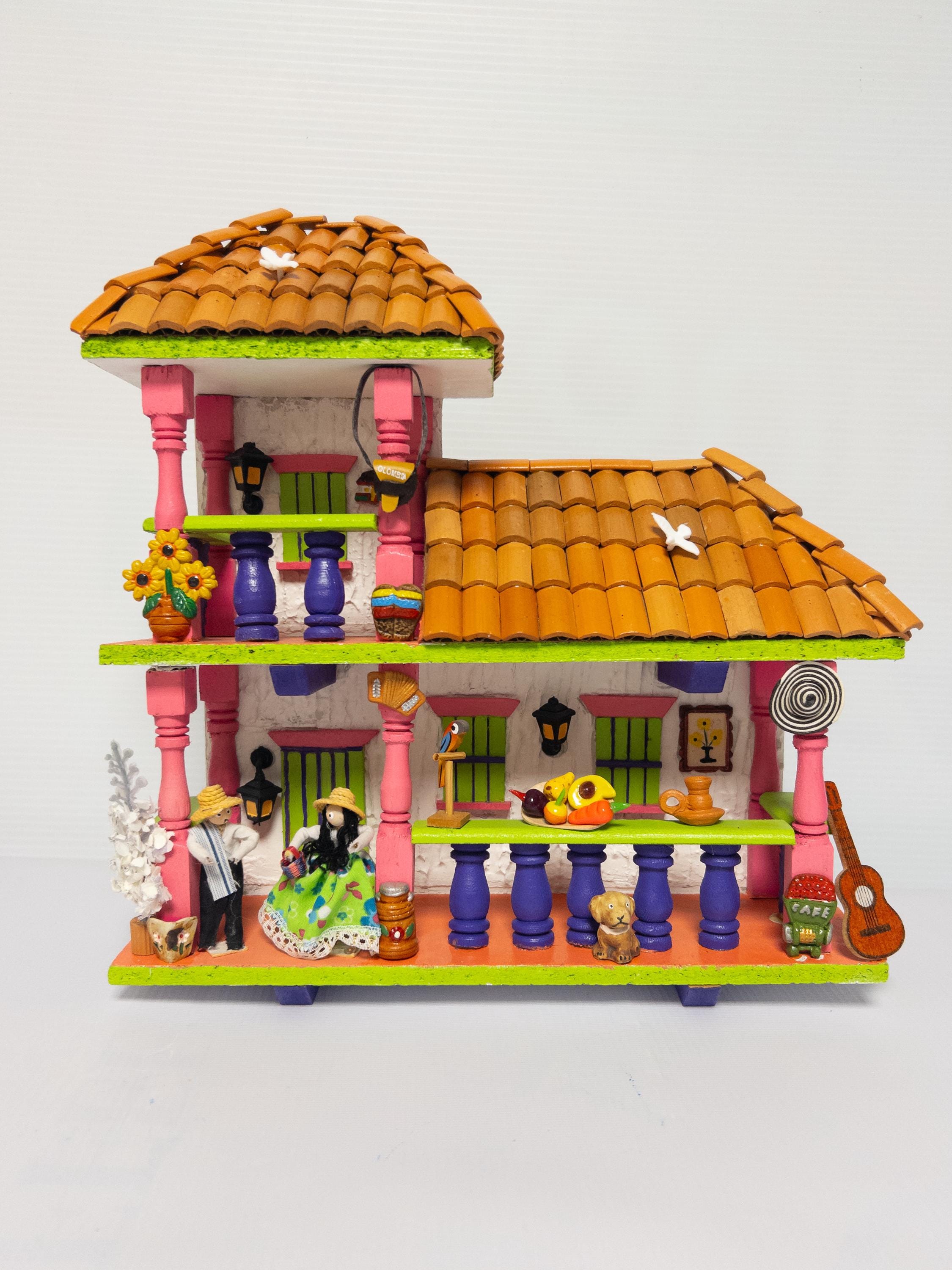 ENCANTO House(personalized) Colombian Balcones,encanto Casita,last Name ...