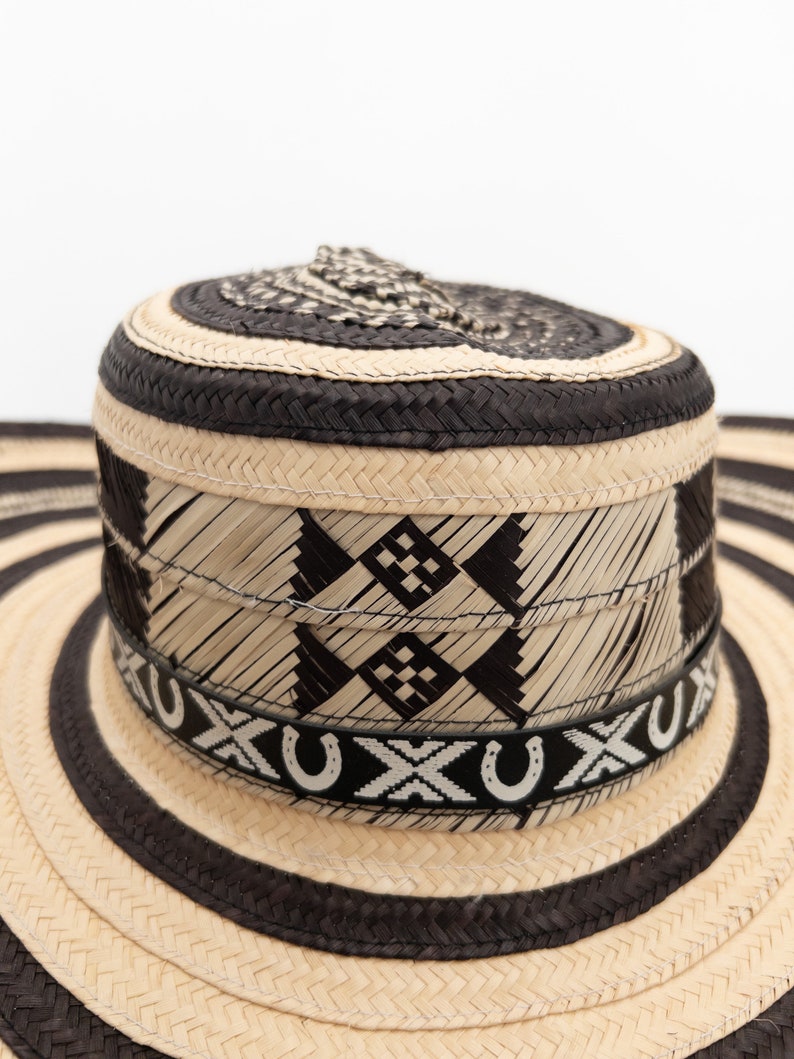 Handmade Sombrero Vueltiao Hat, Colombian Woven Straw Sun Hat - Etsy