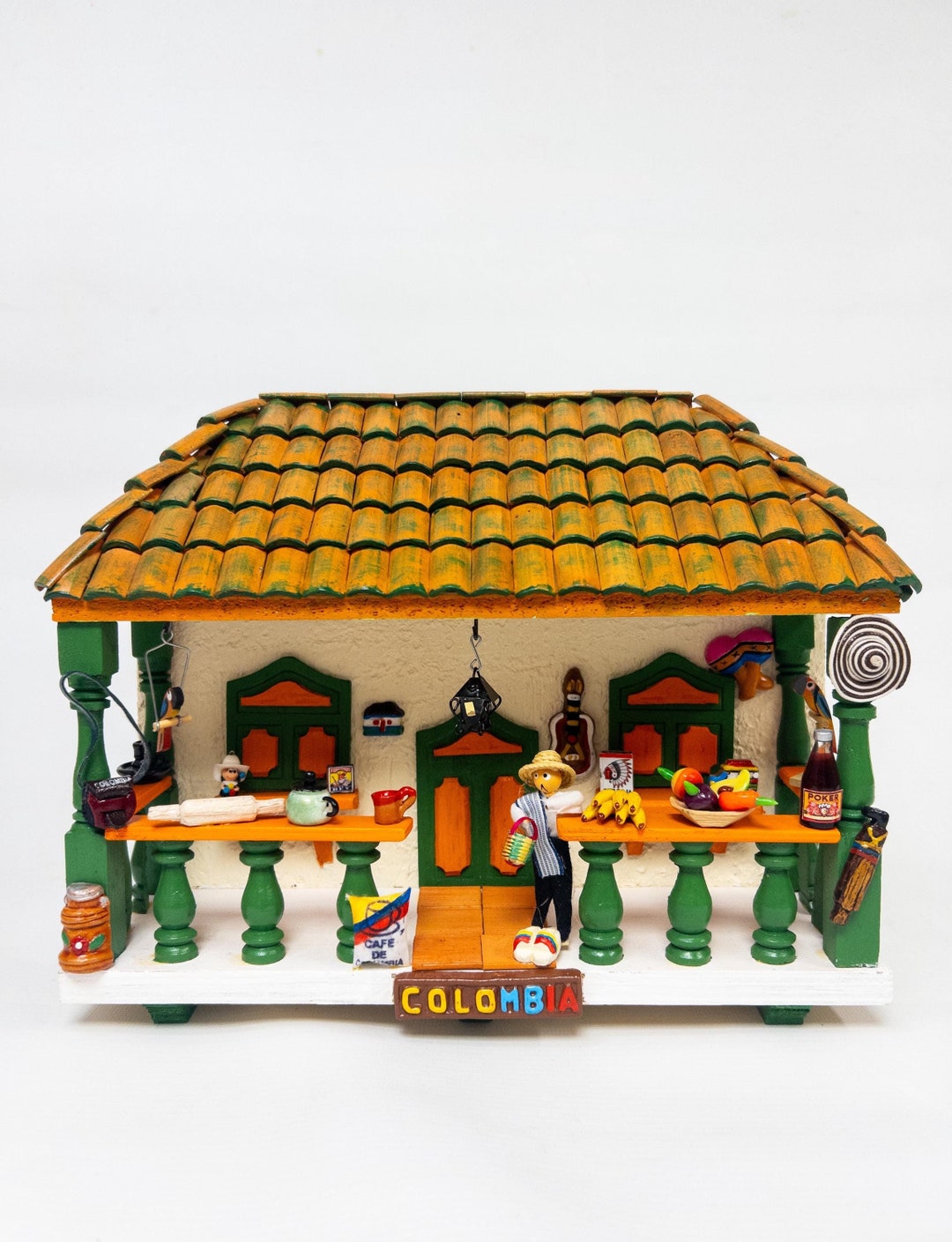 CLASSIC Colombian Balcones Tipicos, Casita Hispanic Wall Decor, Latin ...