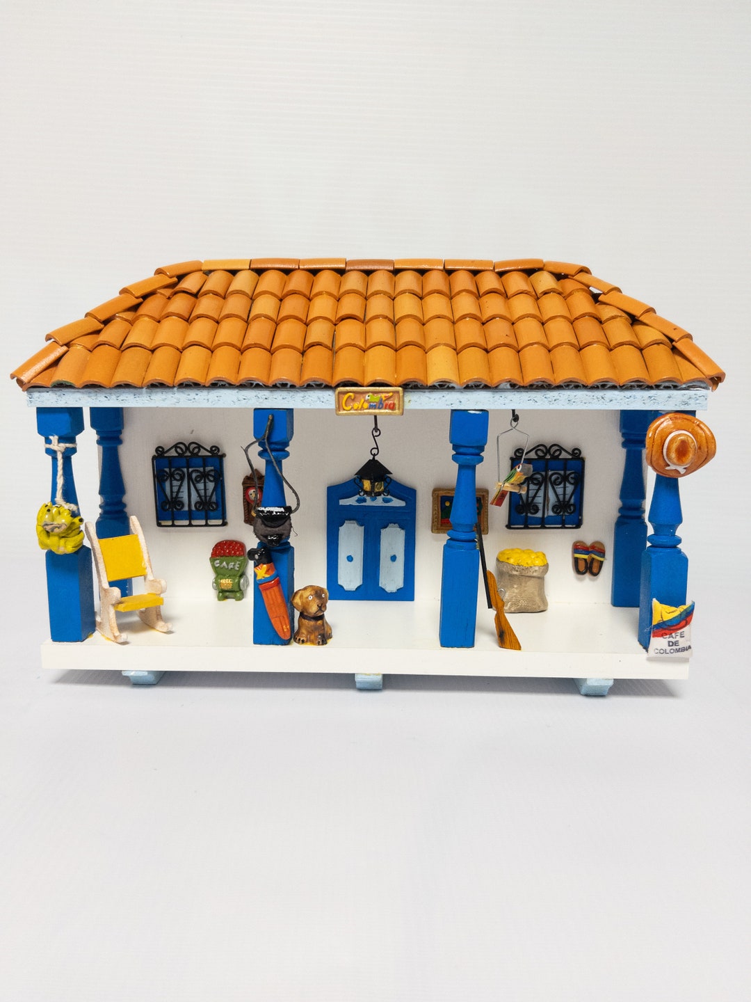 CLASSIC Colombian Balcones, Casita Hispanic Wall Decor, Latin Ceramic ...