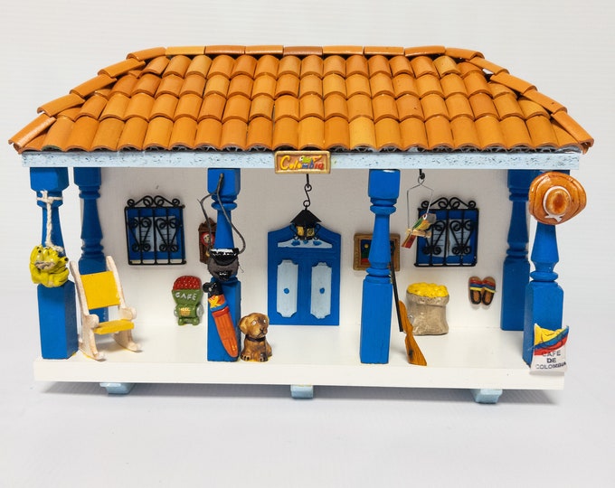 CLASSIC Colombian Balcones, Casita Hispanic Wall Decor, Latin Ceramic ...