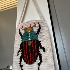 Scarab Beetle Crochet Bag Pattern - Etsy