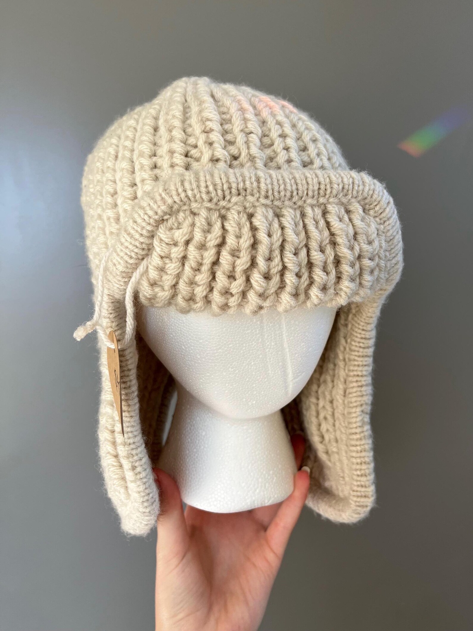 Knit Trapper Hat - Etsy